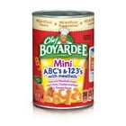 Chef Boyardee Mini ABCs and 123s with Meatballs, 4 Pack, 15 Oz ...