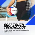 VETRA, Premium Soft Touch Volleyball, Blue/Red/White, PVC Cover, 1 Pack ...