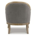 Signature Design by Ashley Modern Engineer Accent Chair with Upholstery, Brown - Walmart.com