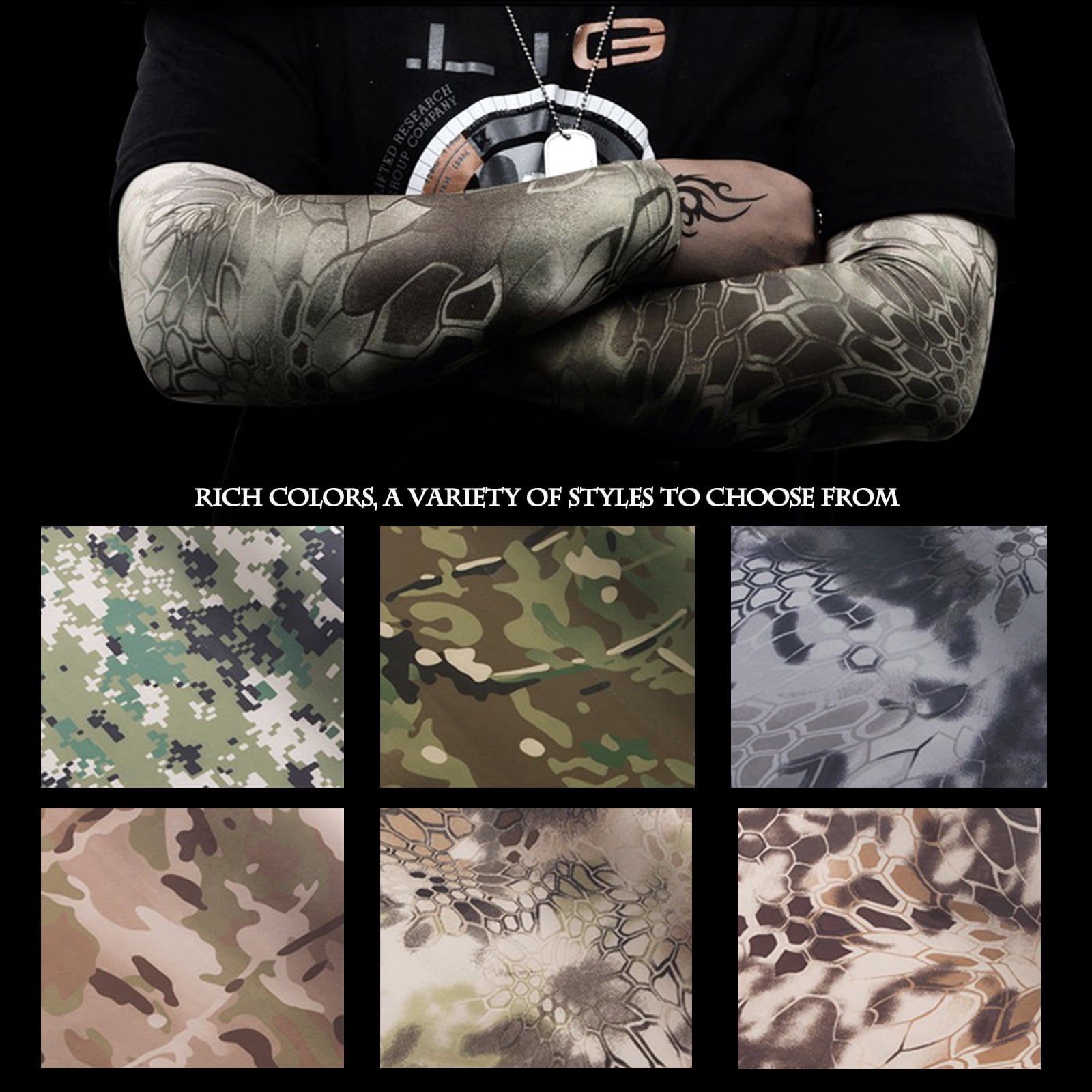 Digital Camo Tattoos