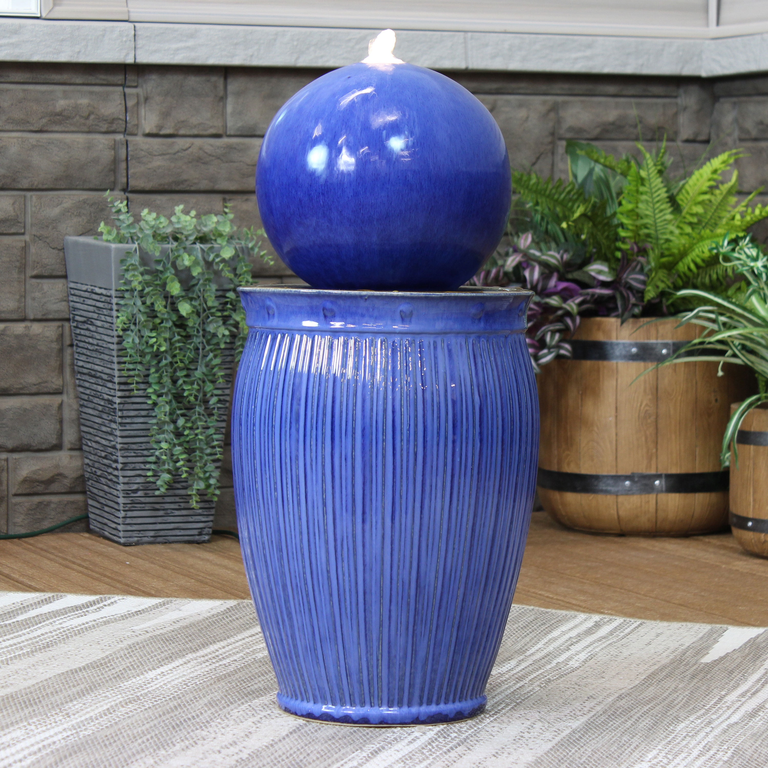 Colorado Outdoor Ceramic Fountains