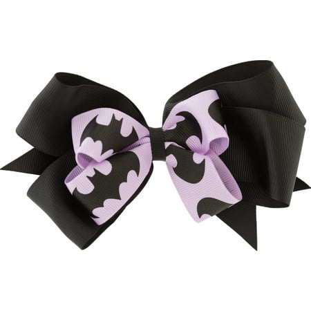 DC Comics - Wrights DC Comics Grosgrain 1" Ribbon Hair Bows-Batgirl ...