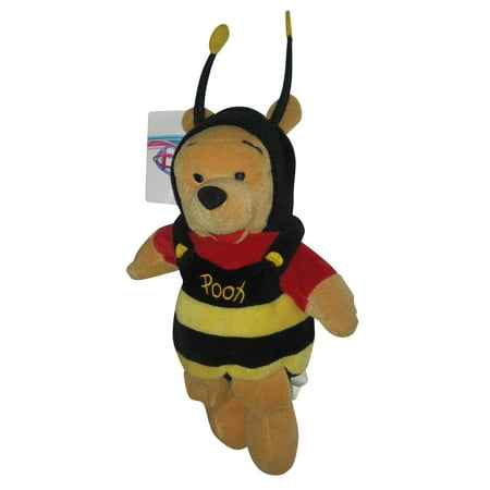 Disney Store Winnie The Pooh Bumble Bee 8" Bean Bag Halloween Plush Toy ...