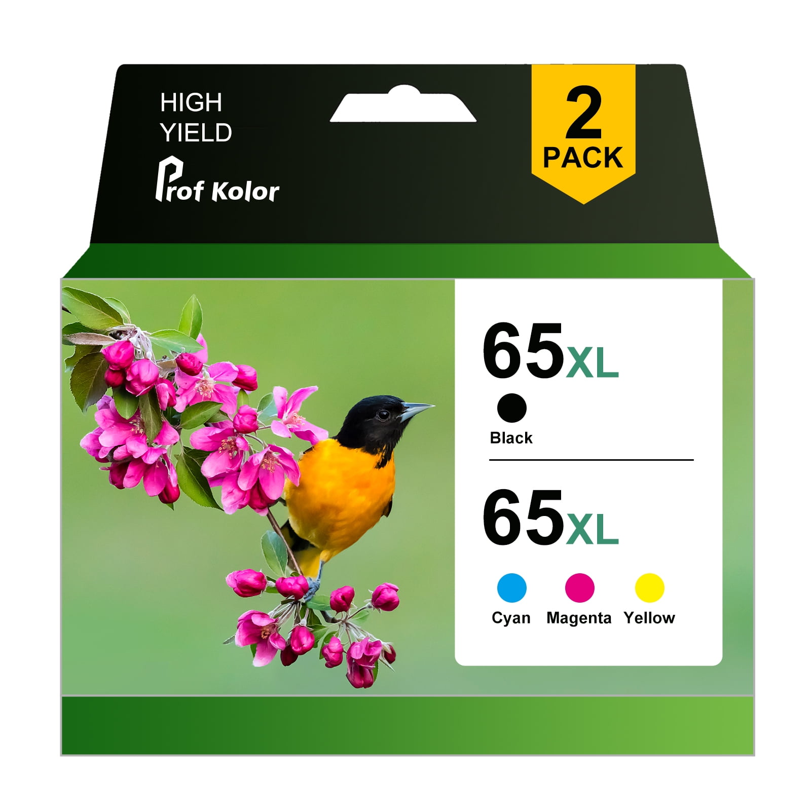 HP 65 Ink Cartridges Black and Tri-color | Printer Ink HP 65 | Work ...