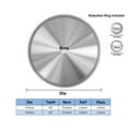 355mm 66/90 T Metal Cutting Disc Carbide Circular Saw Blade for ...