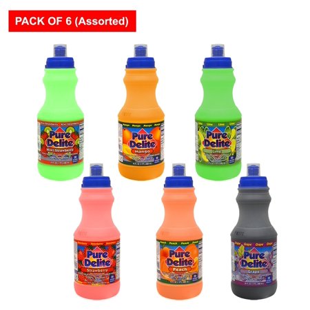 Pure Delite Fruit Drinks, 100% Vitamin C (Assorted Six Pack) 473 ml ea ...