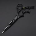VTYEUTP 6.0 inch Professional Hair Cutting Scissors with Black Dragon ...