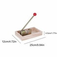 Cevemin 1 Pcs Wood Macadamia Nut Opener - Fresh Macadamia Pecan Nut ...