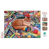 Buffalo Games Cats Puzzling Problem 750 Pieces Jigsaw Puzzle - Walmart.com
