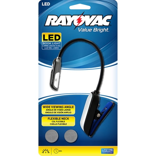 Rayovac Reading/Book Light with Batteries – BrickSeek