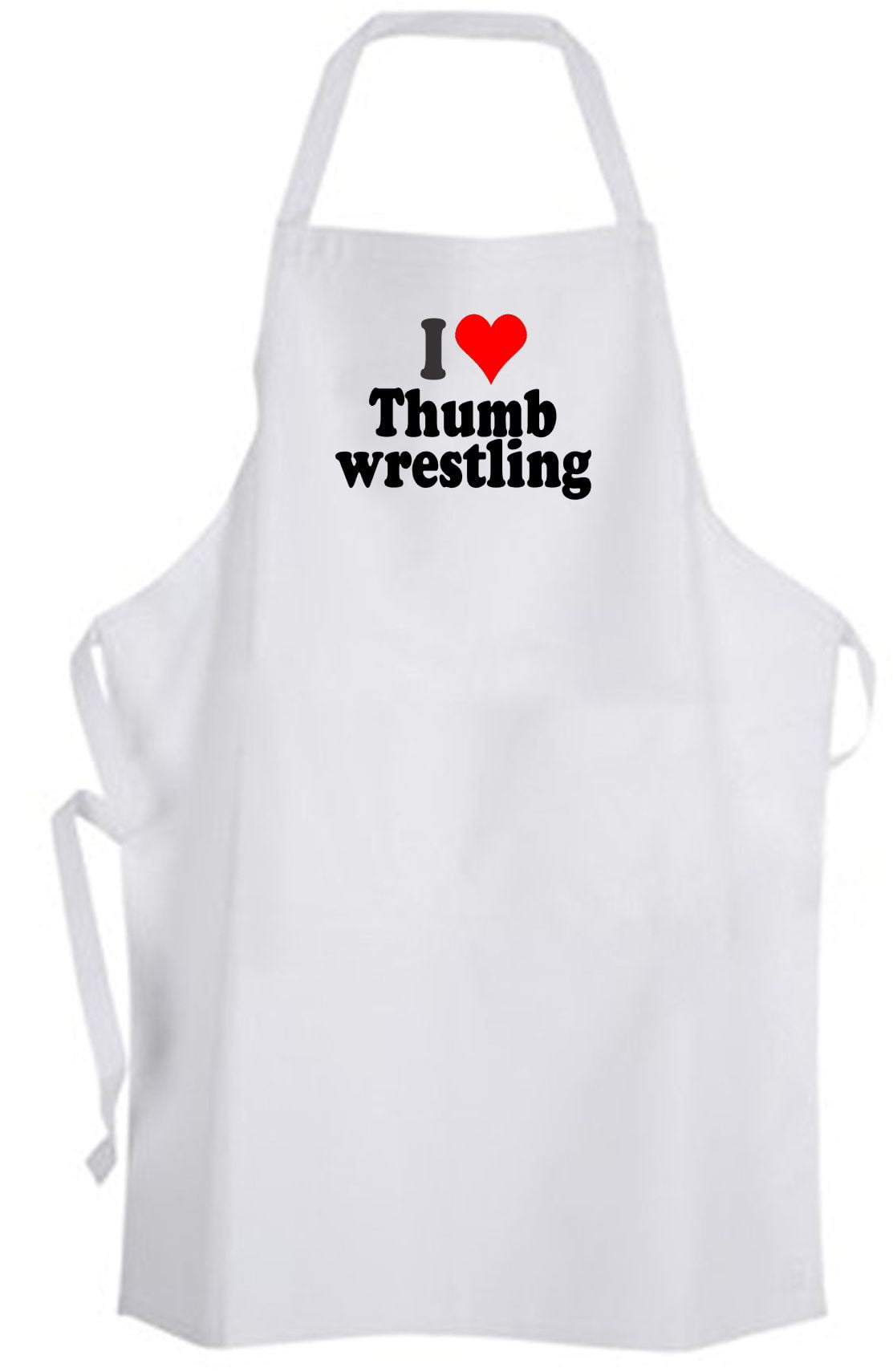 Aprons365 - I Love Thumb Wrestling – Apron - Walmart.com