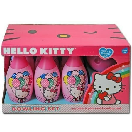 Hello Kitty Bowling Set - 6 Pins & Bowling Ball | Walmart Canada