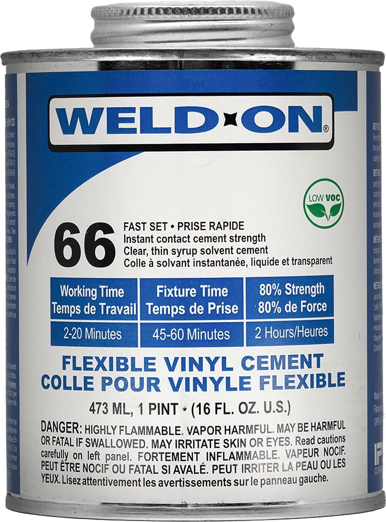 SCIGRIP Weld-On #66 Adhesive, Pint and Weld-On Applicator Bottle with ...