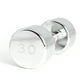 CAP Barbell Chrome Dumbbell with Contoured Handle, Single, 30 lbs ...
