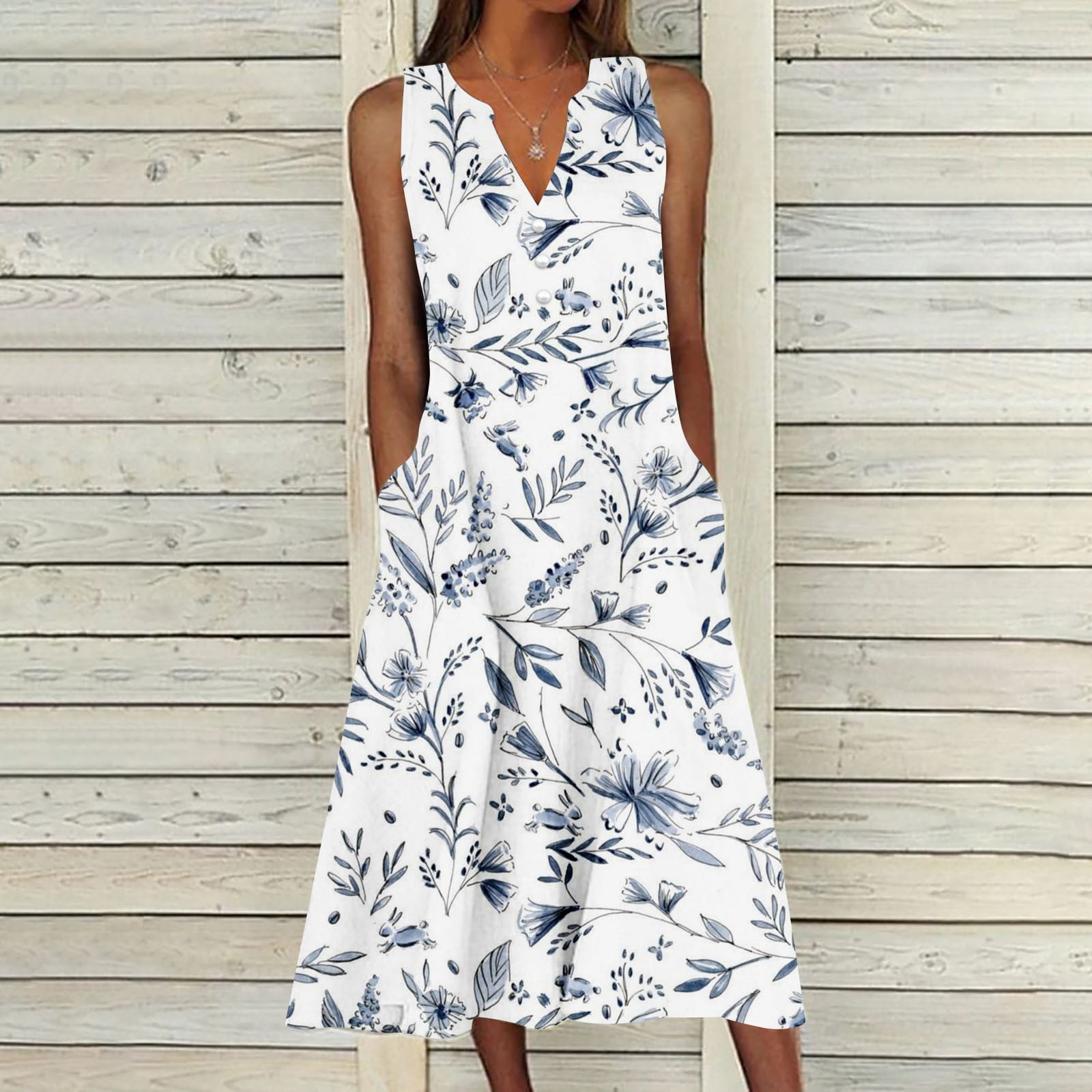 Click here for Mothers Day Gifts kcavykas Boho Maxi Dress womens... prices