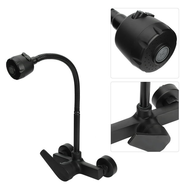 2 Hole Tap Mixing Faucet, 360 Degree Rotation Hot Cold Mixing Faucet ...