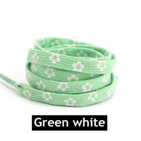 Nouveaux lacets Sakura plats petites marguerites lacets de chaussures ...