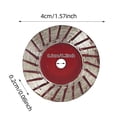 40mm Mini Diamond Saw Blade Precision Stone Cutting Disc for Angle ...