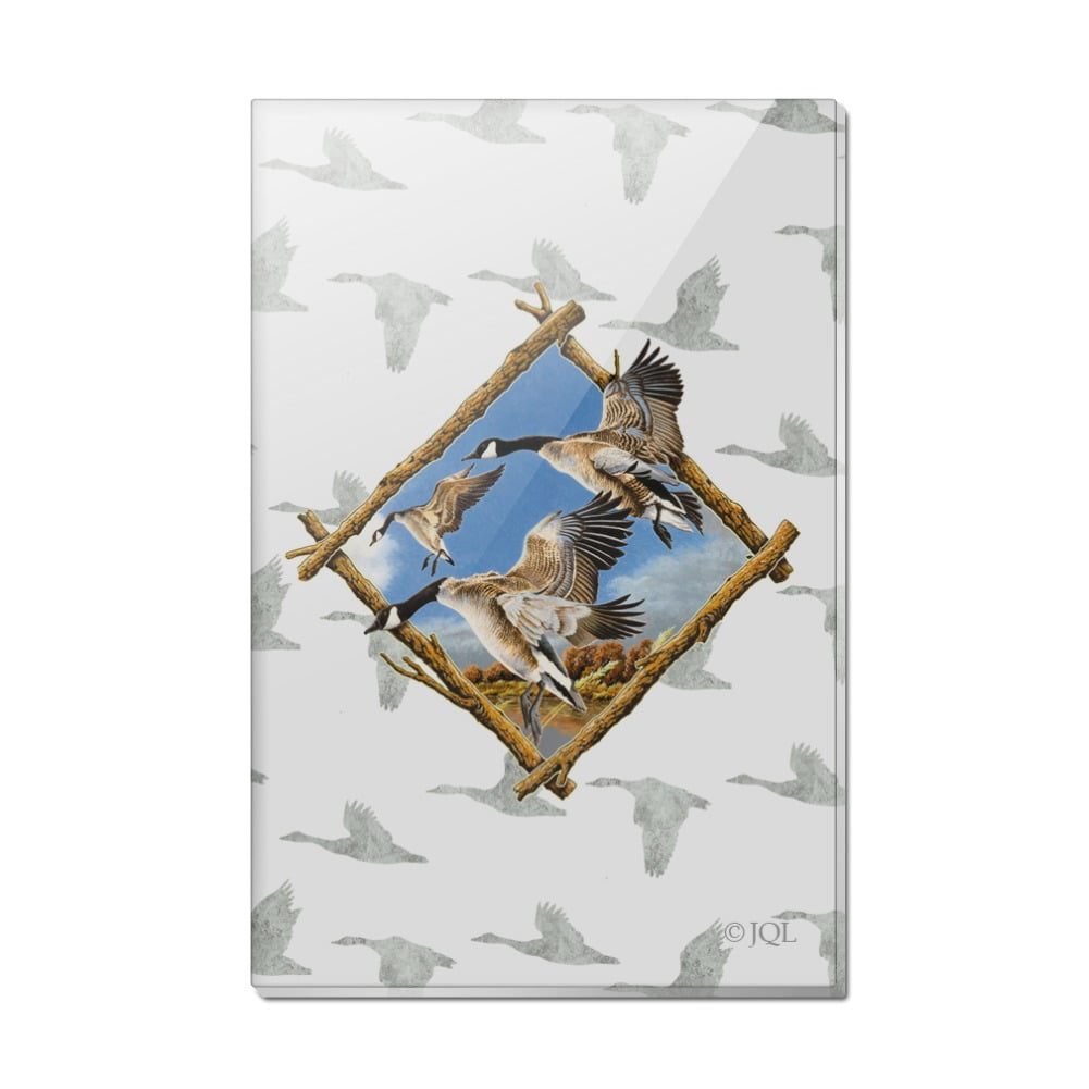Flying Geese Diamond Rectangle Acrylic Fridge Refrigerator Magnet ...