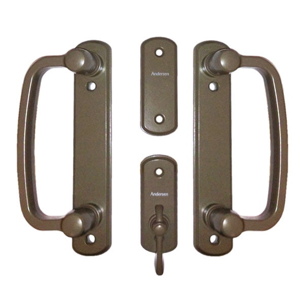 Andersen Albany 2-Panel Gliding Door Hardware Set in Stone - Stone ...