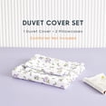 - Coquette Duvet Cover Set, Floral Cottagecore Flower Shabby Chic Cute ...