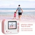 Dragon Touch Instant Print Camera for Kids, Zero Ink Toy Camera with ...