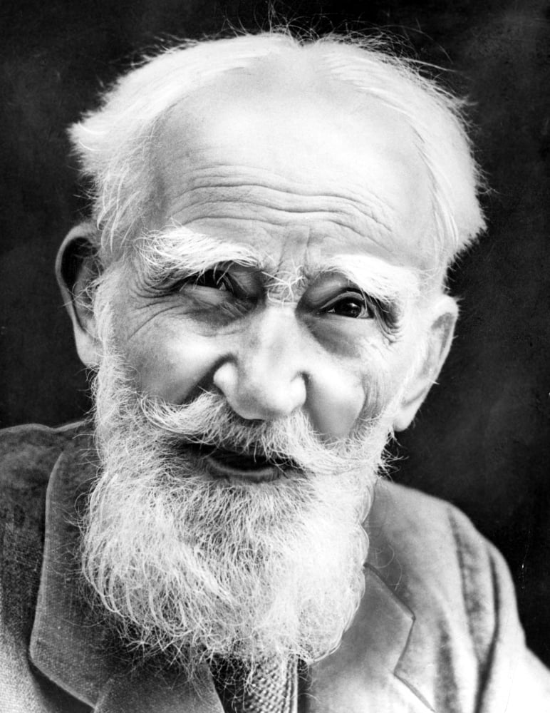 George Bernard Shaw 1856-1950 History (18 x 24) - Walmart.com