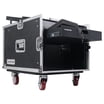 Sound Town 14U PA DJ Rack/Road Case with 11U Slant Mixer Top, 20 ...