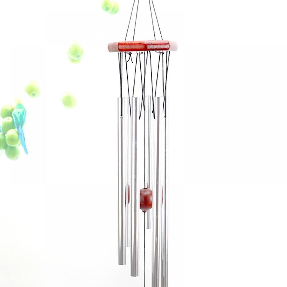 Antique Copper Solid Wood Metal Multi-pipe Wind Chime Garden Decoration ...