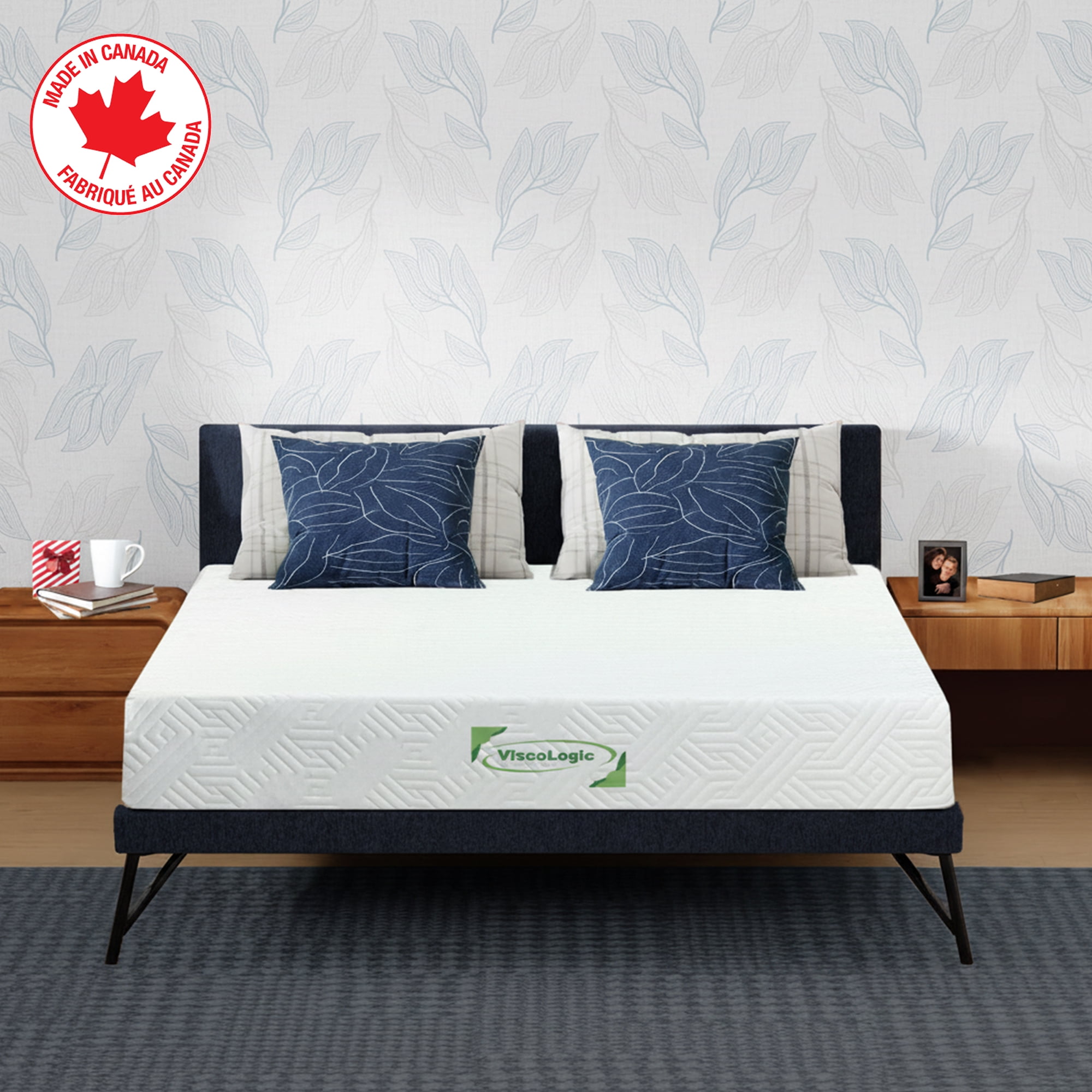 Click here for Viscologic Gemini 9 Inch Queen Mattress With Cooli... prices