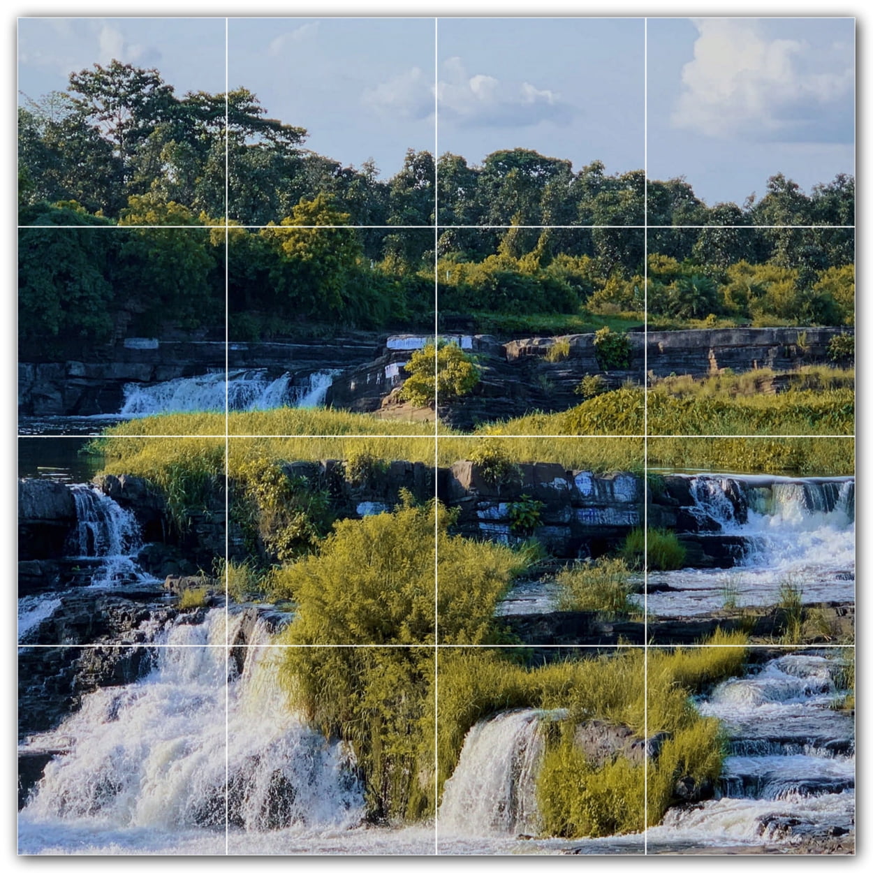 Picture-Tiles.com: Waterfalls Ceramic Tile Wall Mural WAL501096-44XL ...