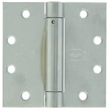 Hager Template Spring Hinge, 4-1/2 In. X 4-1/2 In., Dull Chrome, 3-Pack ...