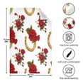 1 Pack Printed Kitchen Dish Towels Soft and Absorbent Dish Cloths ...