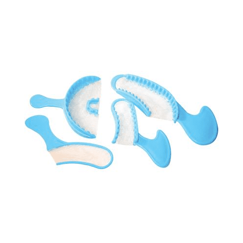 Mydent BT1004 Defend Quadrant Plastic Dental Bite Trays with Mesh 35/Pk ...