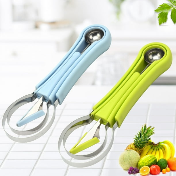 Melon Baller Scoop Set Multifunctional Stainless Steel Fruit Scooper ...