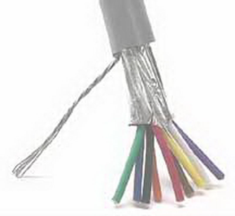 IEC CAB009 24 Gauge 9 Conductor Shielded Cable Priced by the Foot ...