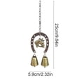 Fufafayo Metal Wind Chime, Wind Chime, Metal Horseshoe Shaped Bells ...