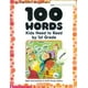 100 Words Kids Need to Read by 1st Grade : Sight Word Practice to Build ...