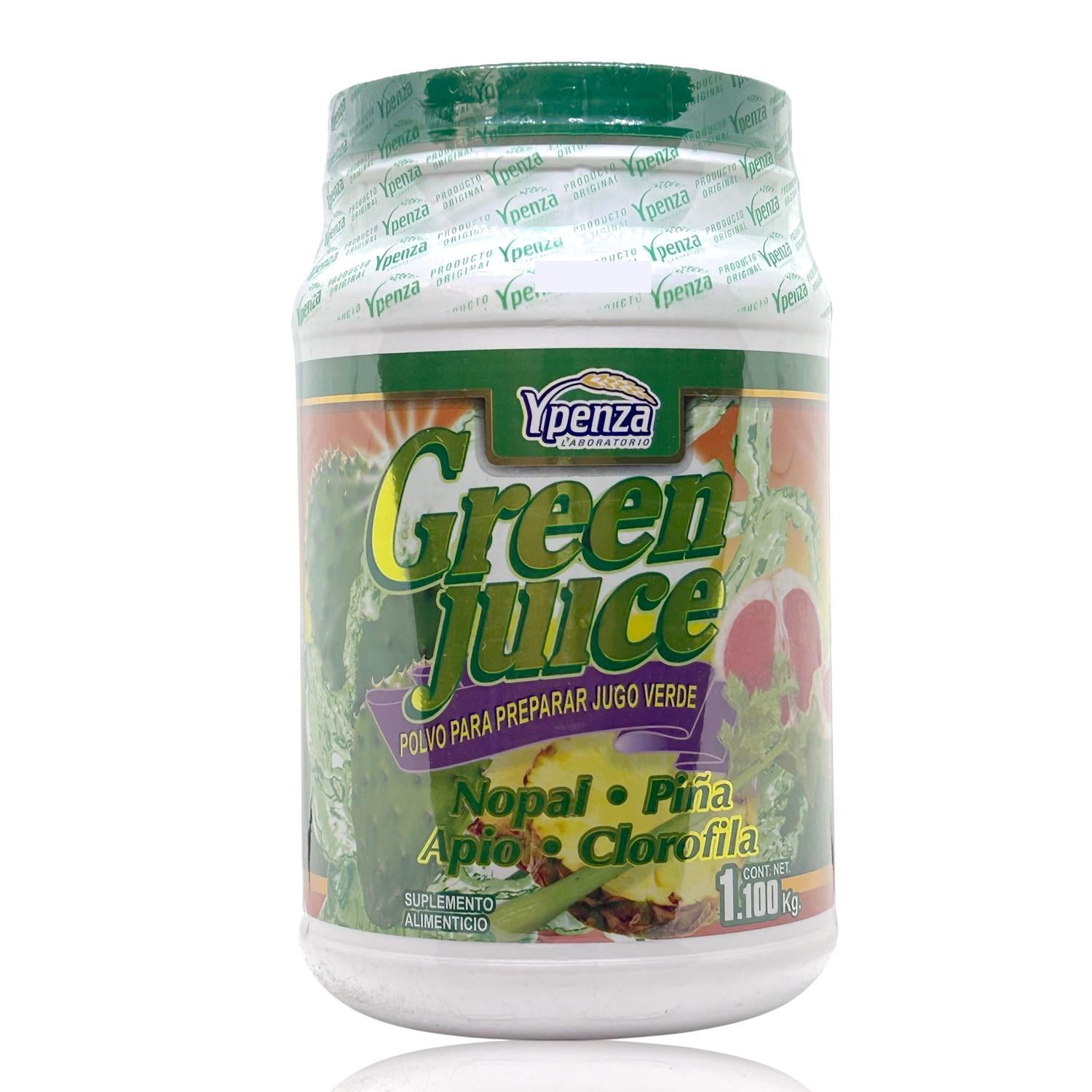 Jugo Verde en Polvo 1.1 Kg Ypenza Green Juice sin azúcar | Bodega ...