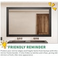 10M Peel and Stick Wallpaper Borders 390” x 4” Self Adhesive Mirror ...