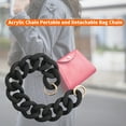 Acrylic Purses Bag Handles Shoulder Strap Replacement Handbags ...