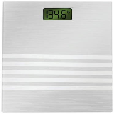 COBY Digital Bathroom Scale with Color Changing LCD Display and BMI ...