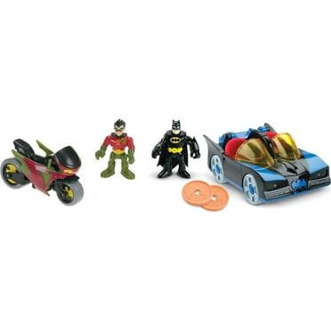Imaginext DC Super Friends Ninja Armor Batmobile Batman Toy Car with ...