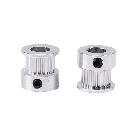 Health Gear Belt Pulley Wheel, 2pcs Pulley GT2 20 Teeth 8mm Bore 6mm ...