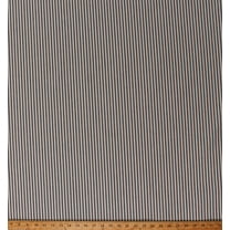 Ticking Stripe Blue on Natural 54" Wide Home Decorator Yarn-Dyed Cotton ...