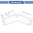 Unique Bargains 135 Degrees Elbow Coupler Silicone Hose 25 mm to 25 mm ...