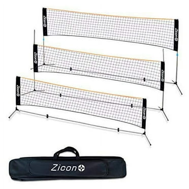 CROSSNET Four Square Volleyball Net and Game Set with Carrying Backpack ...