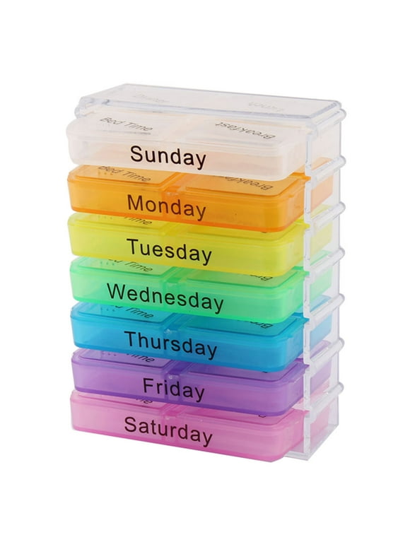 Weekly Pill Organizers in Pill Organizers - Walmart.com