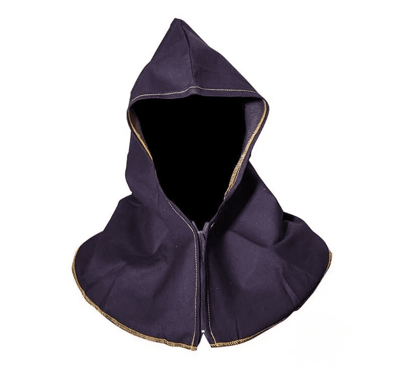 Capucha De Mezclilla Con Cierre Para Soldador Señor Seguridad Soldador ...