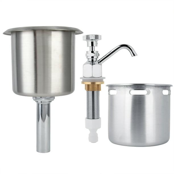 Dipperwell Faucet,Stainless Steel Dipperwell Set Coffee Shop Faucet ...